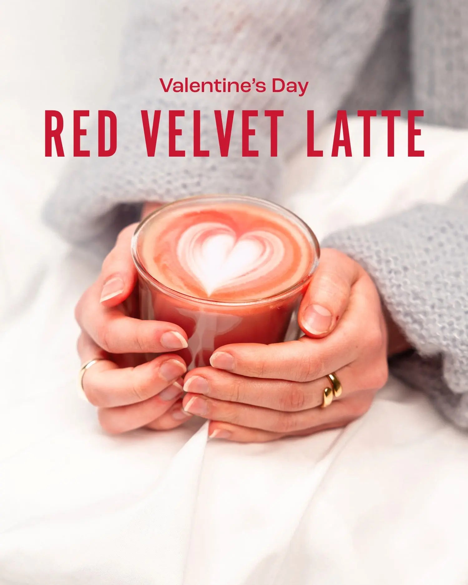 Red Velvet Valentine's Latte