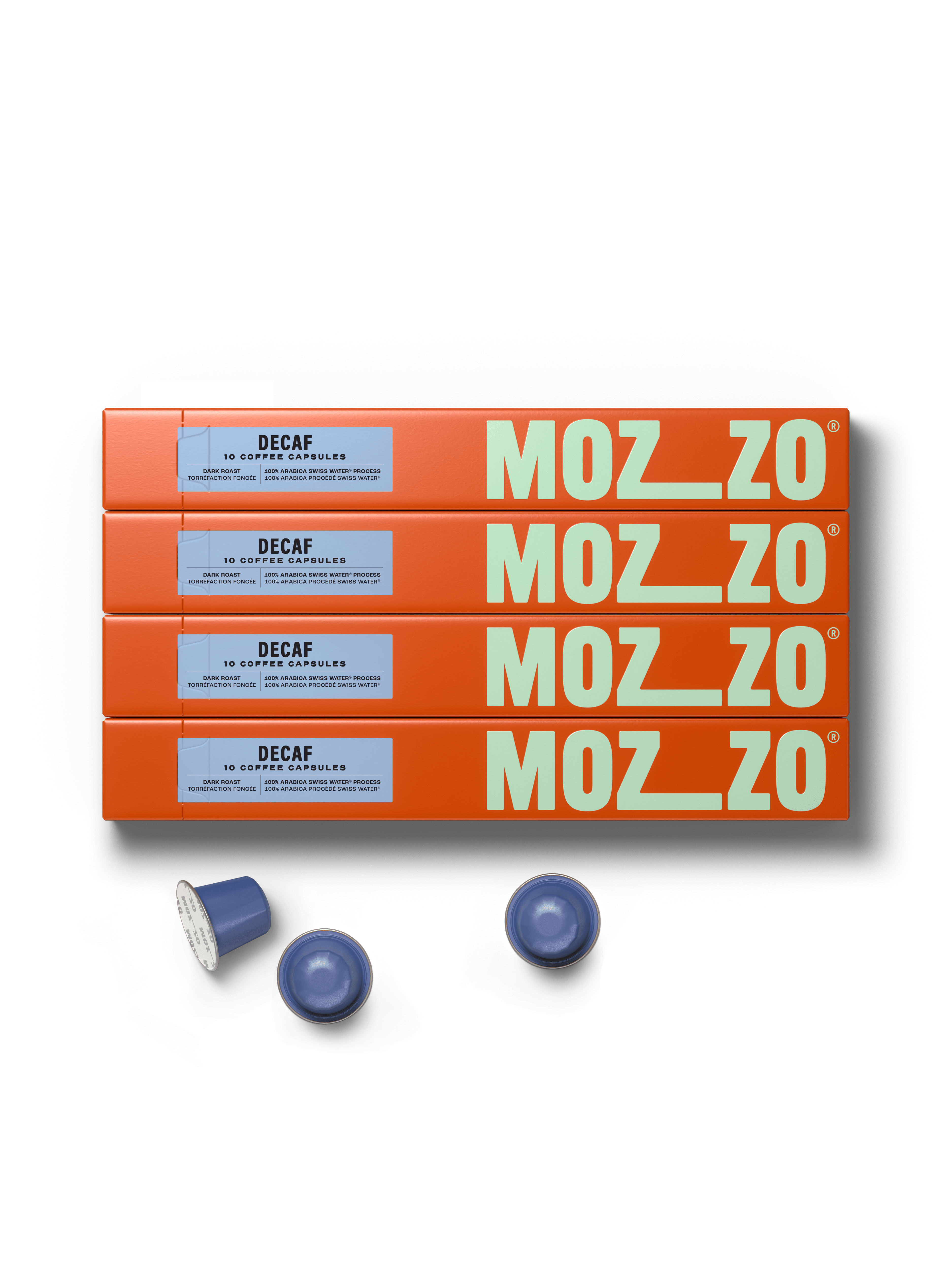Decaf Nespresso® Compatible Pods | Mozzo Coffee
